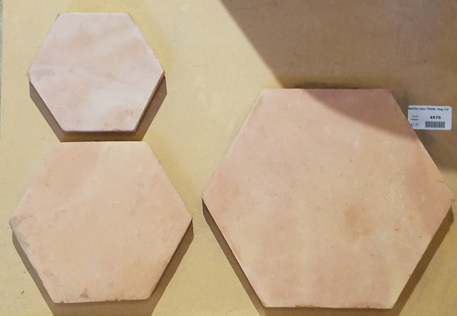 Saltillo San Hexagon 8 x 8