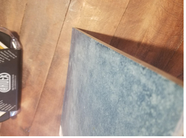 Porcelain Blue Tile Washed color
