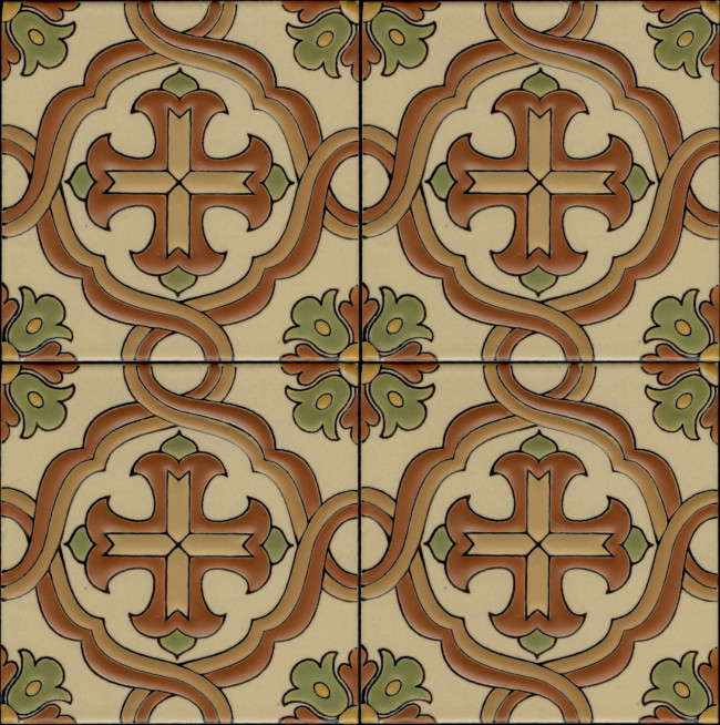 Hand Painted Tiles - Catalina Designs (Santa Cruz, Verano)