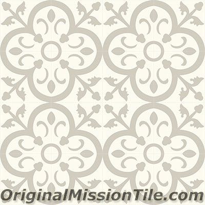Original Mission Tile Cement Contemporary Orleans 03 - 8 x 8